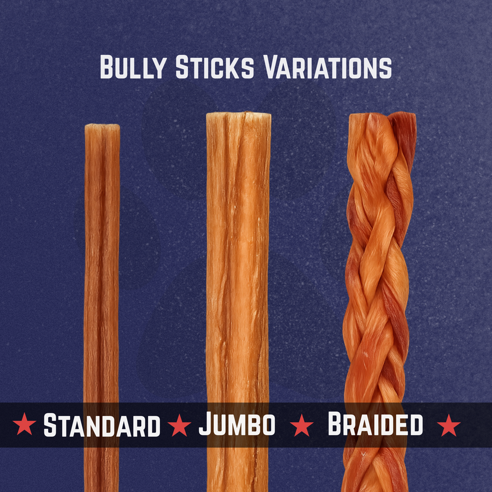Premium Bully Stick Dog Chews – Devil Dog Pet Co